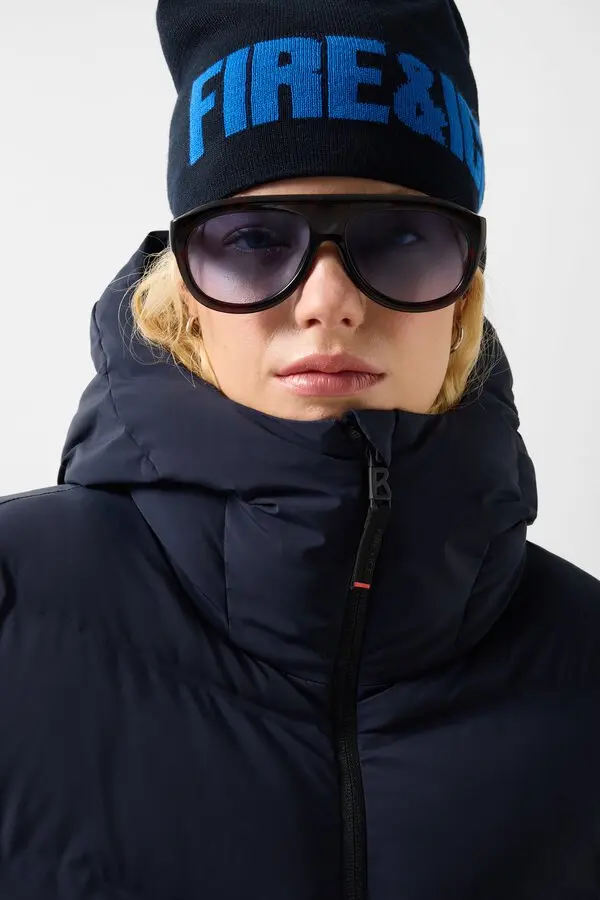 Bogner Tec-aen Quilted Coat - Navy