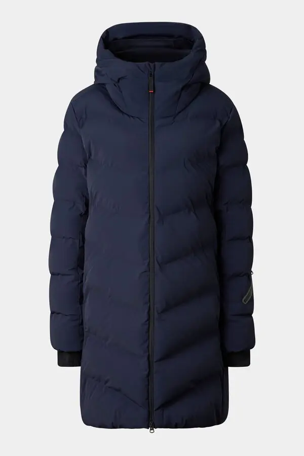 Bogner Tec-aen Quilted Coat - Navy