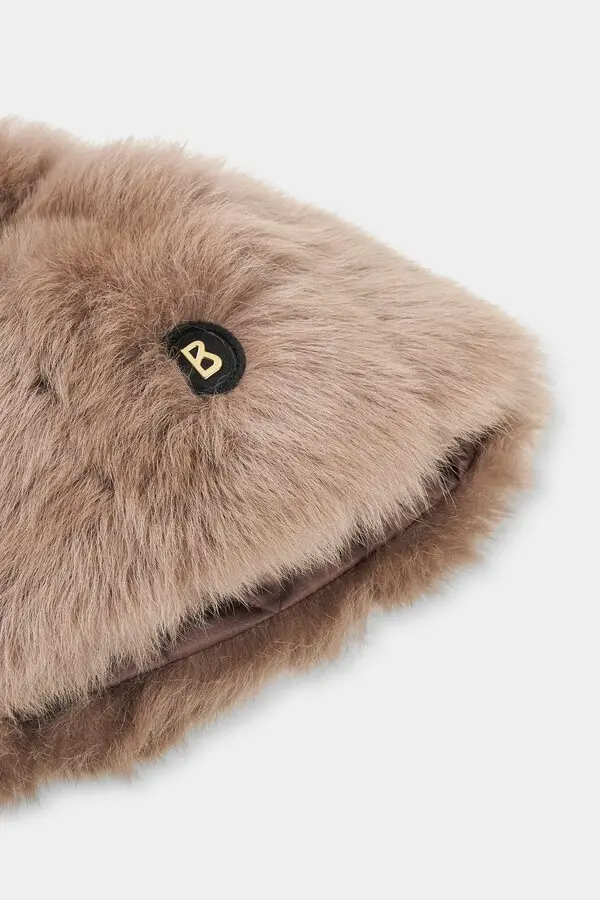 Bogner Aria Lambskin Hat - Hazel