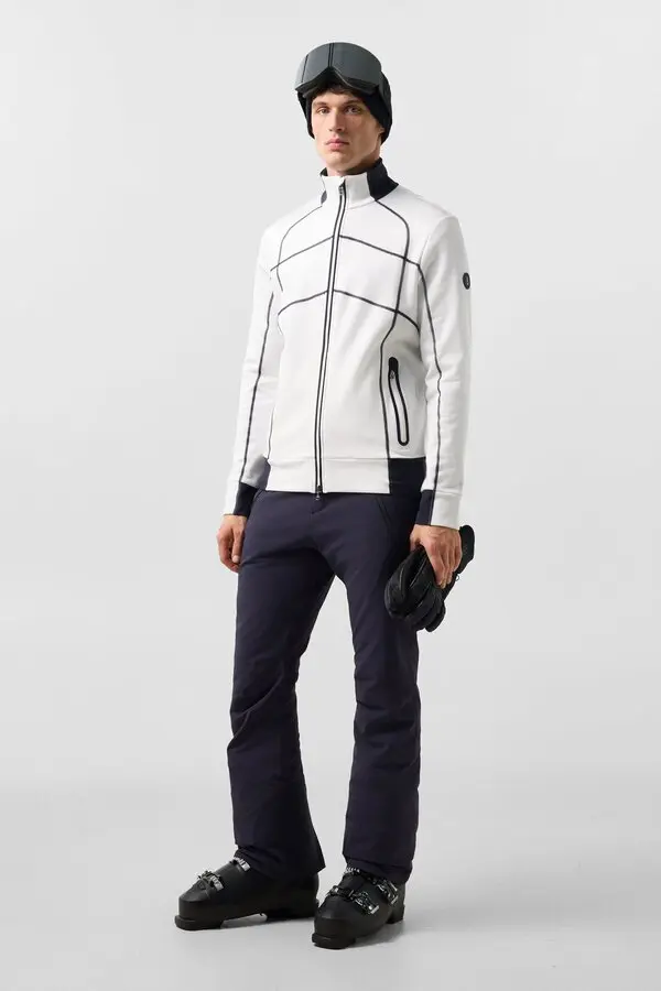 Bogner Hayo Mid-layer Jacket - Off-white/navy