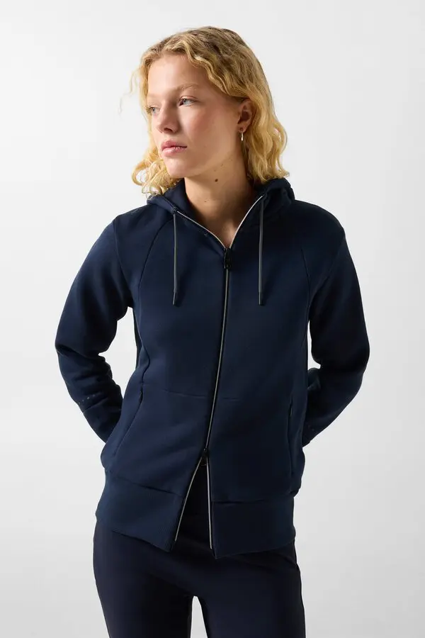 Bogner Nada Cotton Hoodie Jersey Jacket
