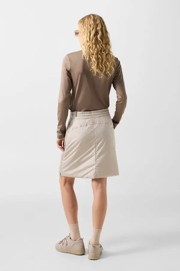 Bogner Belva Functional Quilted Skirt - Beige