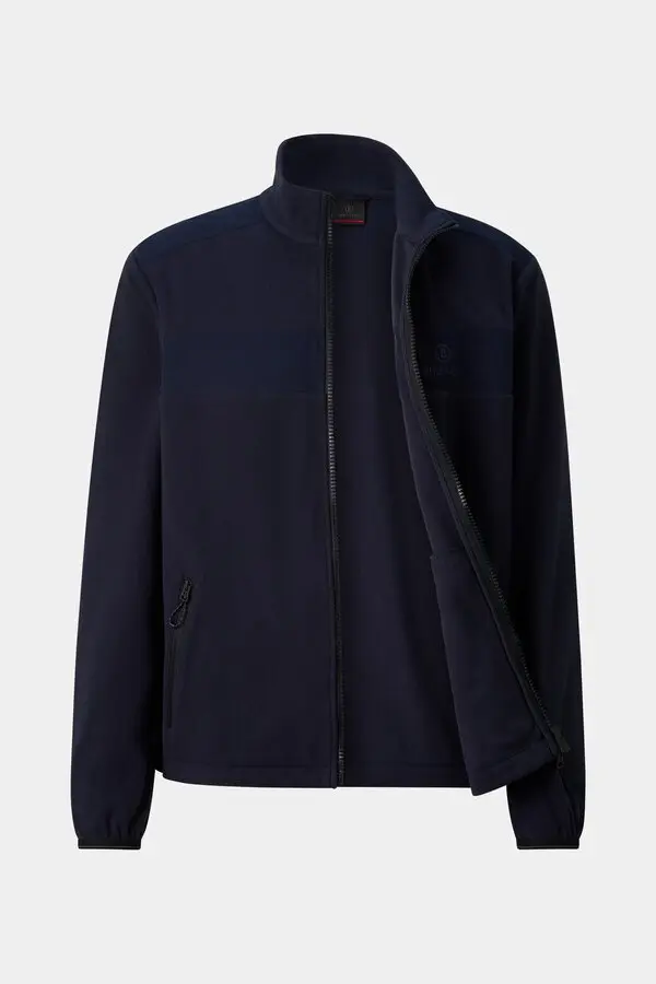 Bogner Josh Mid-layer Fleece Jacket - Navy