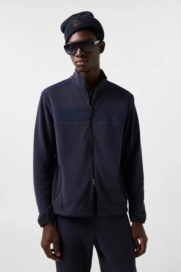Bogner Josh Mid-layer Fleece Jacket - Navy