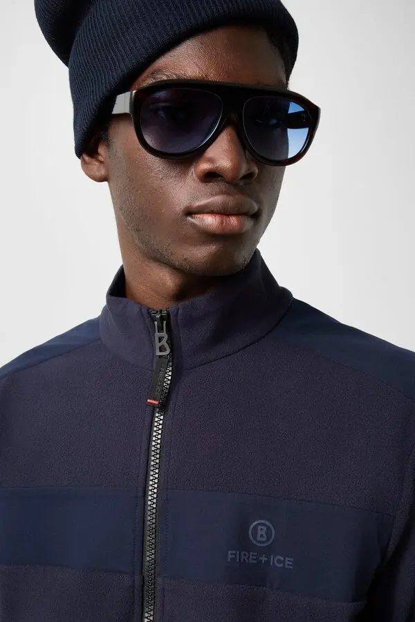 Bogner Josh Mid-layer Fleece Jacket - Navy