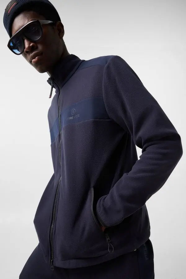 Bogner Josh Mid-layer Fleece Jacket - Navy
