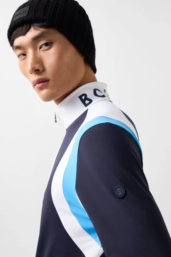 Bogner First Layer Clark - Navy/white