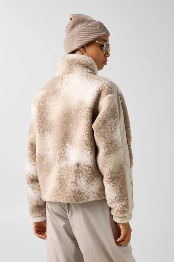 Bogner Ninetta Mid-layer Teddy Jacket - Beige/brown
