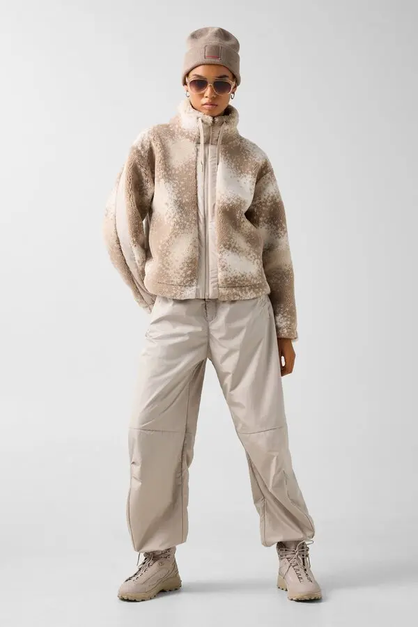 Bogner Ninetta Mid-layer Teddy Jacket - Beige/brown
