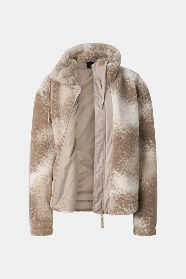 Bogner Ninetta Mid-layer Teddy Jacket - Beige/brown