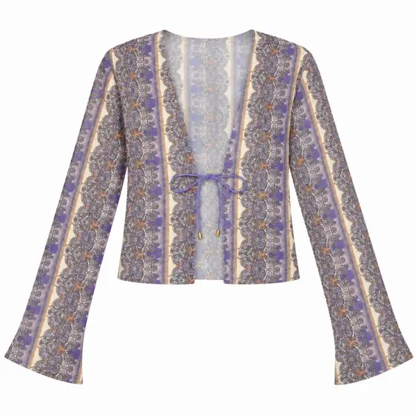 LESSEA Garden Sundae Cover Top - Purple