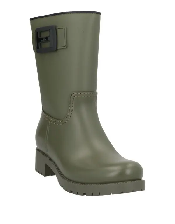 Hogan Ankle Boots Military Size Rubber