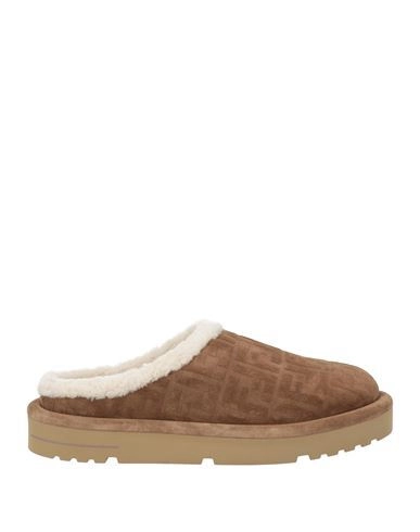 Fendi Mules & Clogs Camel Size Leather - Beige