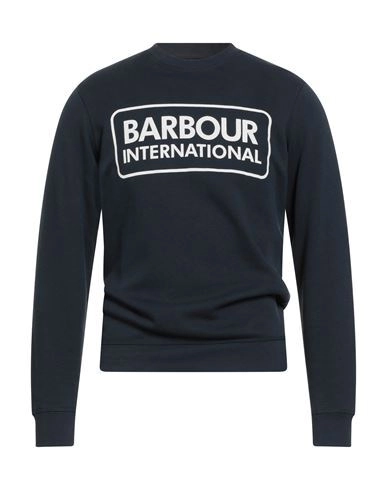 Barbour Sweatshirt Midnight Size Cotton, Polyester