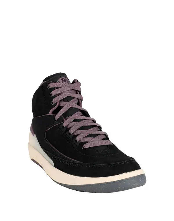 JORDAN Sneakers Charcoal Size Leather, Textile Fibers