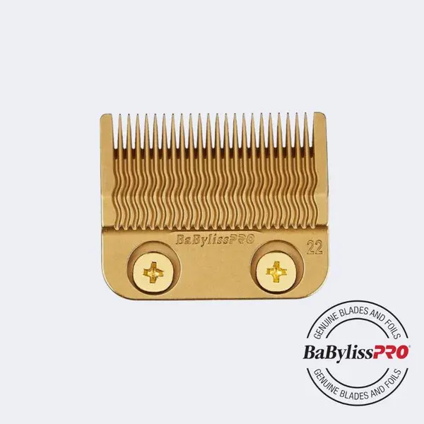 BABYLISSPRO Gold Titanium Mim Precision Fade Blade