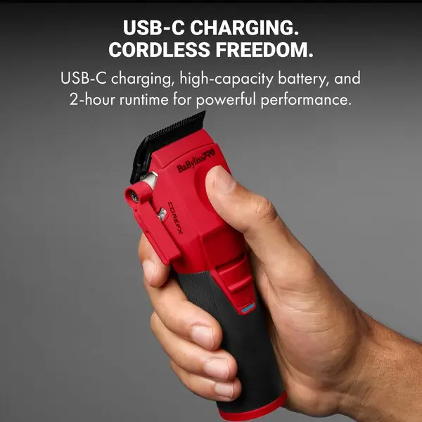 BABYLISSPRO Limited Edition Red Corefx Hair Clipper