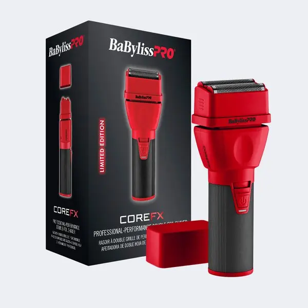 BABYLISSPRO Limited Edition Red Corefx Double-foil Shaver