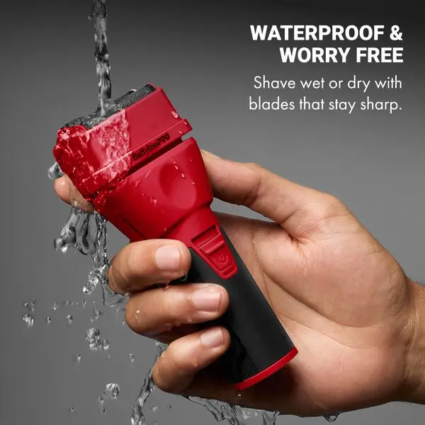 BABYLISSPRO Limited Edition Red Corefx Double-foil Shaver
