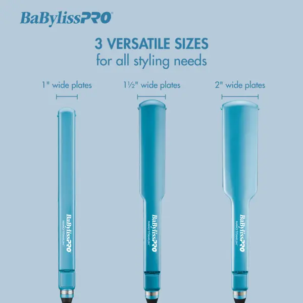 BABYLISSPRO Nano Titanium 2" Ultra-thin Straightener
