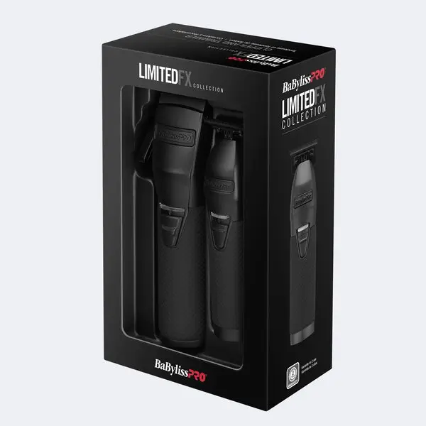 BABYLISSPRO Blackfx+ All-metal Clipper & Trimmer Prepack