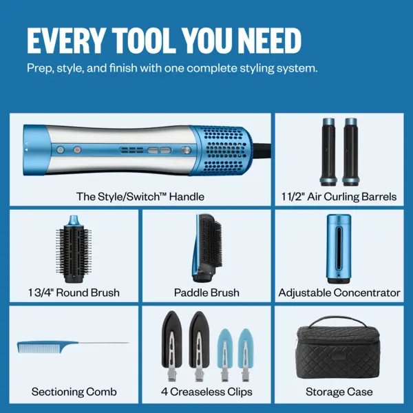 BABYLISSPRO Styleswitch 5-in-1 Multi Styler & Air Styler For Straight & Wavy Hair