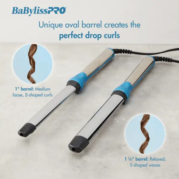 BABYLISSPRO Nano Titanium 1 Oval Barrel Wand