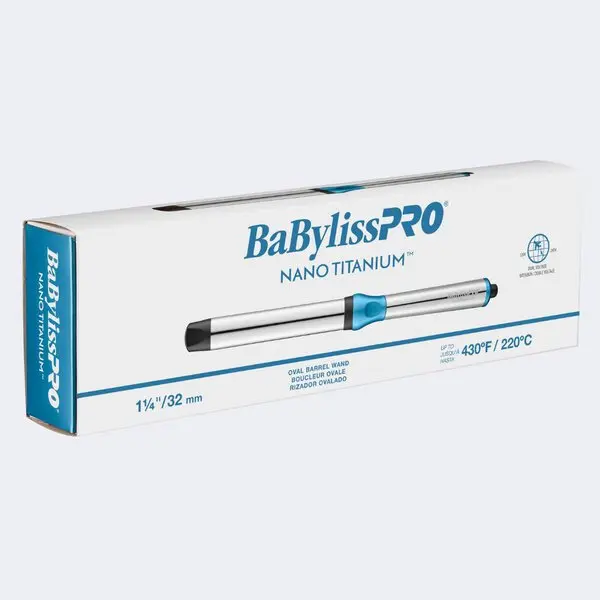 BABYLISSPRO Nano Titanium 1 Oval Barrel Wand