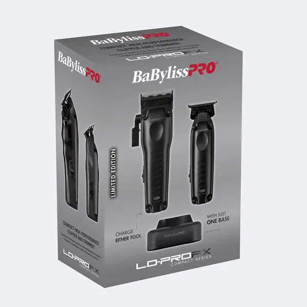 BABYLISSPRO Lo-profx Compact Clipper & Trimmer Set