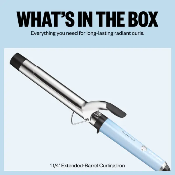 BABYLISSPRO Nano Titanium Extended Barrel Curling Iron