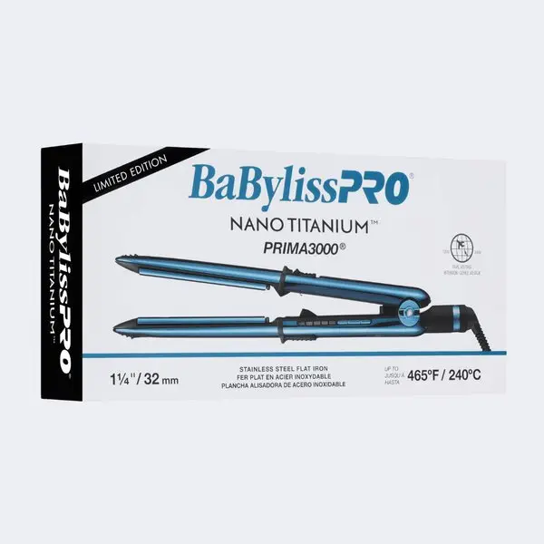 BABYLISSPRO Nano Titanium 1.25" Prima Flat Iron