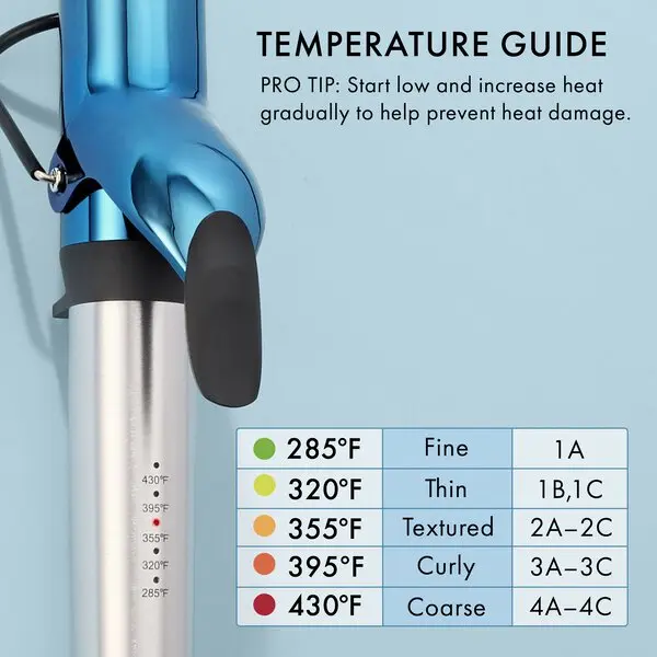 BABYLISSPRO Nano Titanium 1 1/2-inch Extended Barrel Curling Iron