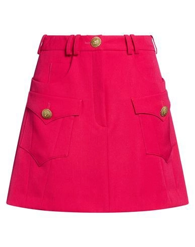 Balmain Mini Skirt Size Virgin Wool
