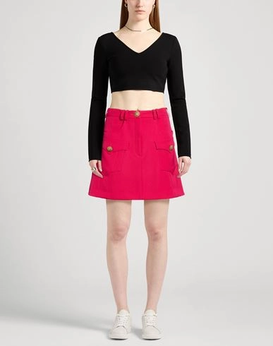 Balmain Mini Skirt Size Virgin Wool
