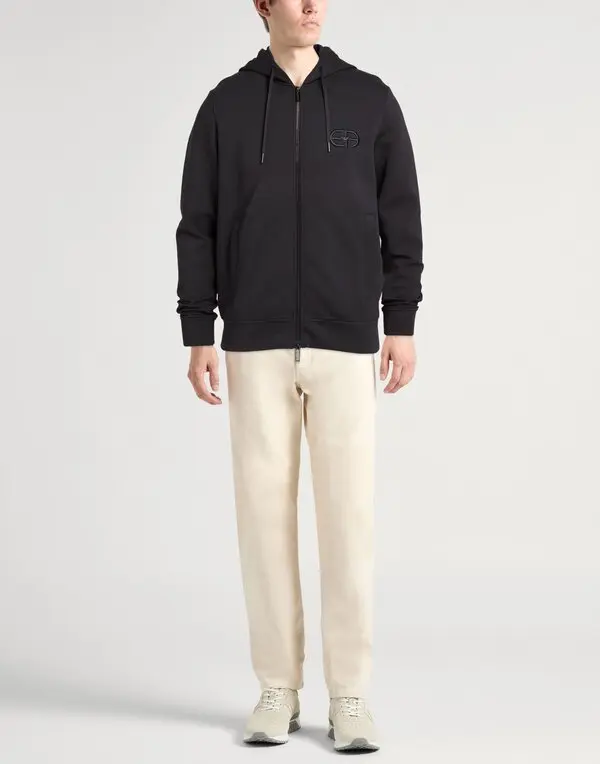 Emporio Armani Sweatshirt Charcoal Size Cotton, Polyester, Elastane