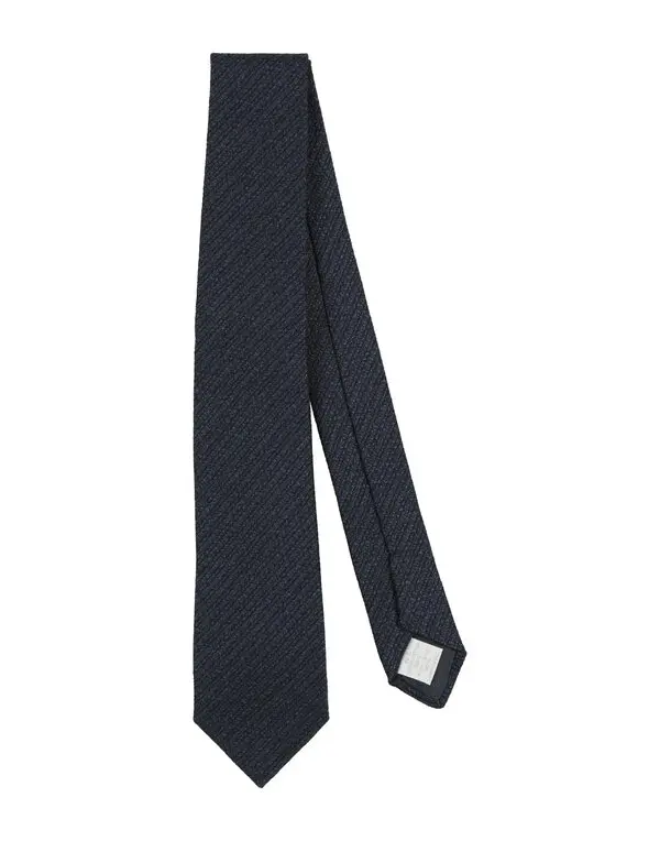 Tagliatore Ties & Bow Ties Midnight Cotton, Silk, Wool