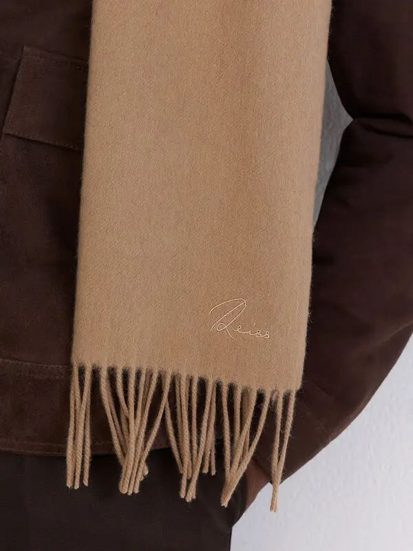 REISS Picton Wool And Cashmere Scarf
