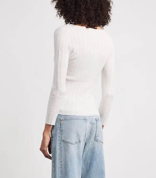 Paige Pointelle Ginnette Top