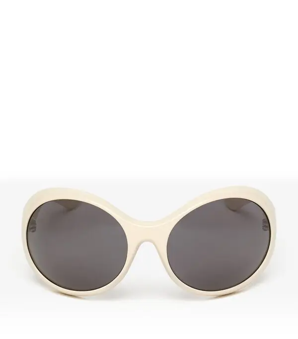 Alexander McQueen Round Kate Sunglasses