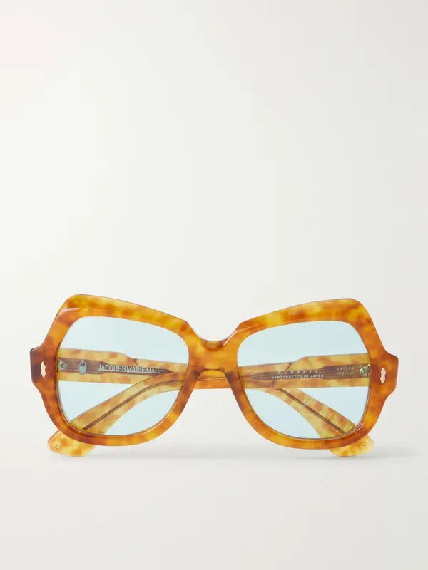 JACQUES MARIE MAGE Perreti Butterfly-frame Acetate Sunglasses