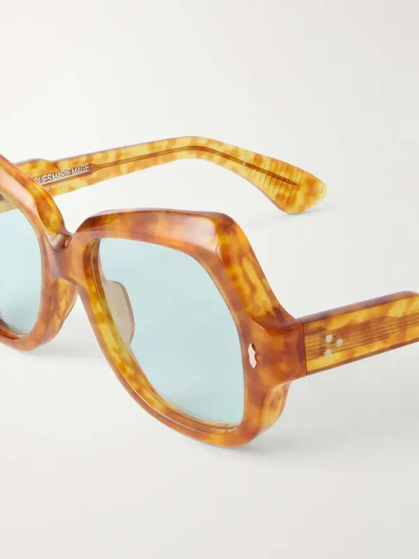JACQUES MARIE MAGE Perreti Butterfly-frame Acetate Sunglasses