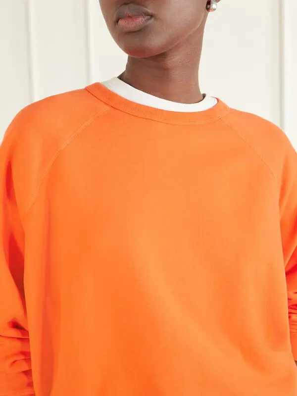 MOTHER The Biggie Concert Cotton Sweatshirt