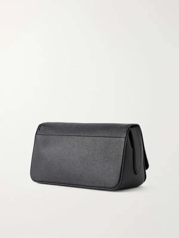 DEMELLIER The New York Leather Shoulder Bag - Black