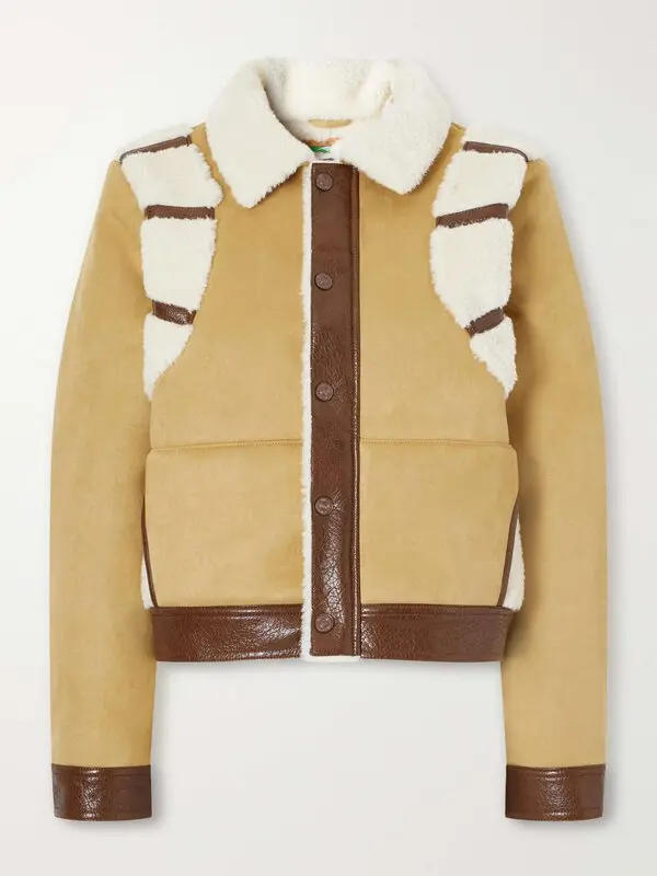 MOTHER The Tripper Puffer Plush-trimmed Jacket
