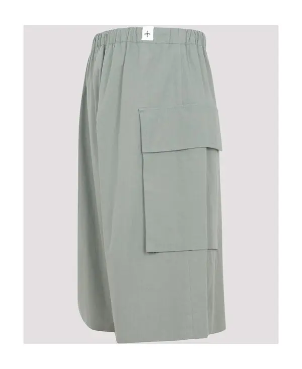 JIL SANDER Cargo Cotton Shorts