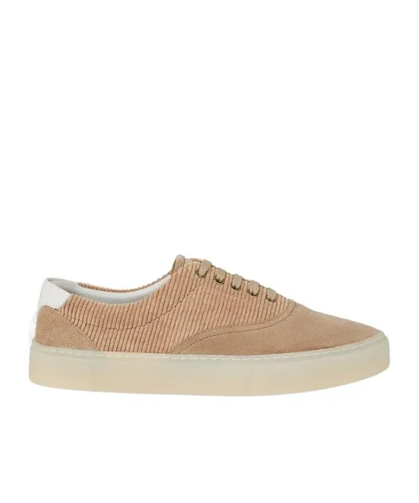 Brunello Cucinelli Panelled Leather Sneakers
