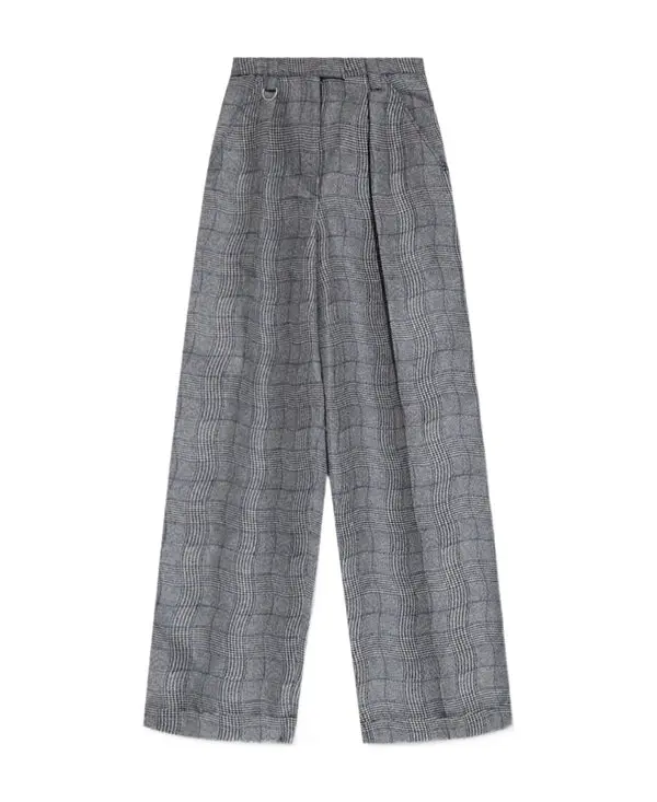 Kenzo Wavy Check' Suit Trousers