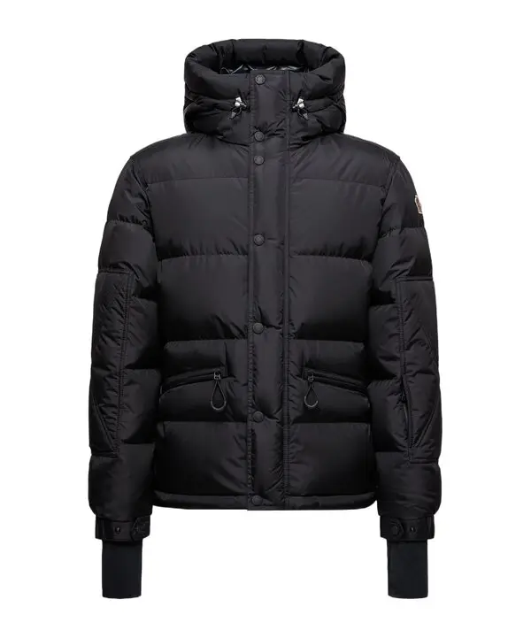 Moncler Kasanka Hooded Insulated Ski Jacket - Black