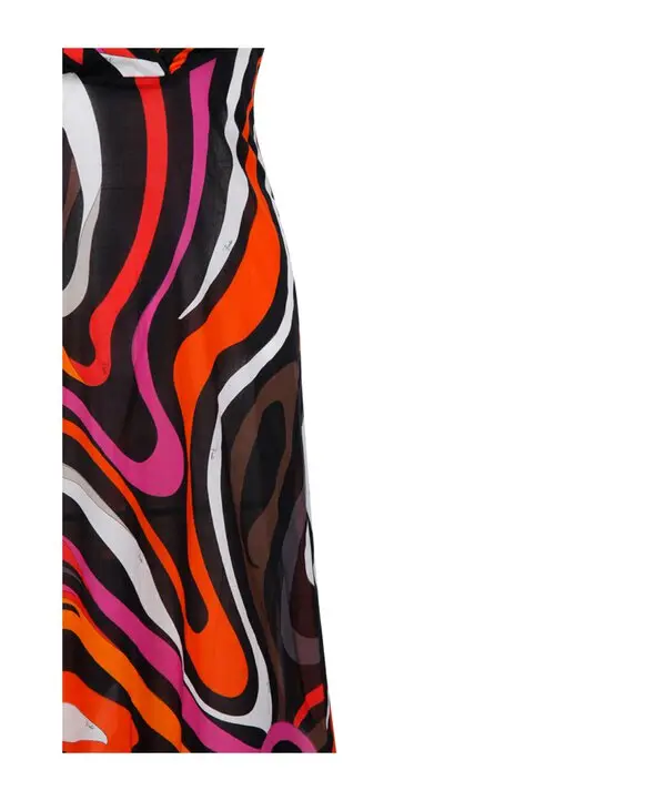 Emilio Pucci Abstract-print Cotton Dress