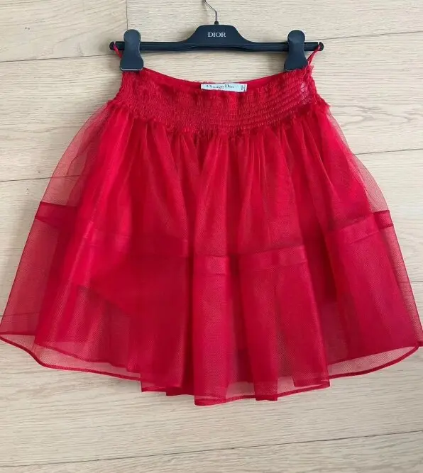 Dior Elastic Waist Skirt